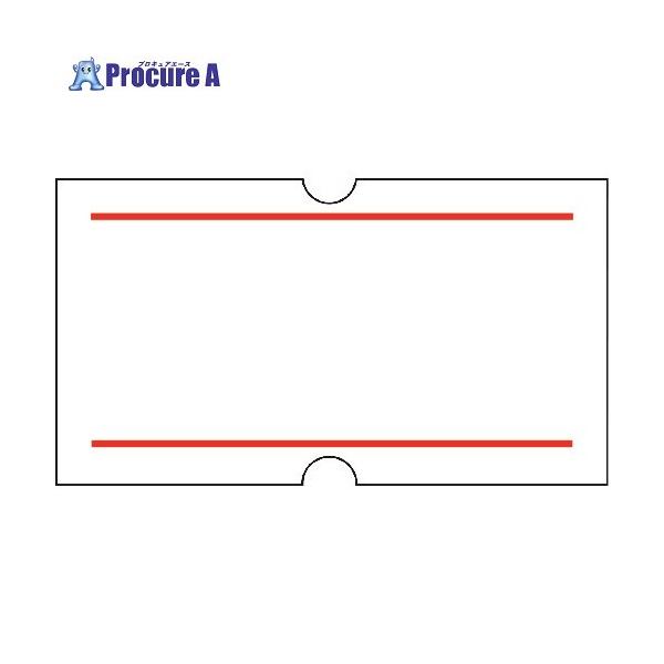 【代引決済不可】【送料都度見積】  ●印字：上下線赤　1L●ラベルサイズ(mm)：12×21.6●ラベル数(枚)：1000/1巻あたり●適合ラベラー：ハンドラベラーACE