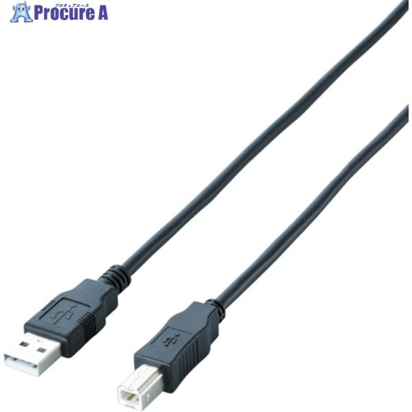 ●色：ブラック●長さ(m)：3●コネクタ形状：USB(A)オス - USB(B)オス