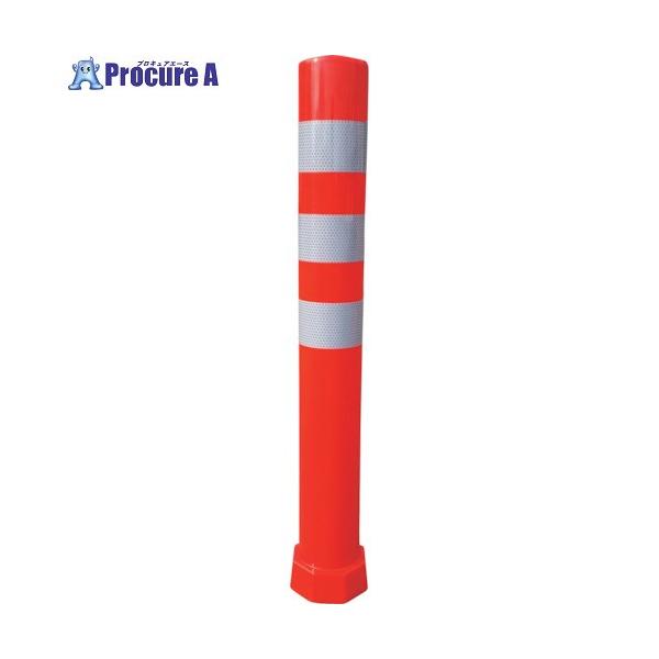 ●色：オレンジ●幅(mm)：100●高さ(mm)：650●タイプ：アスファルトアンカーセット●付属品：専用アンカー（アスファルト面埋め込み・めねじタイプ）