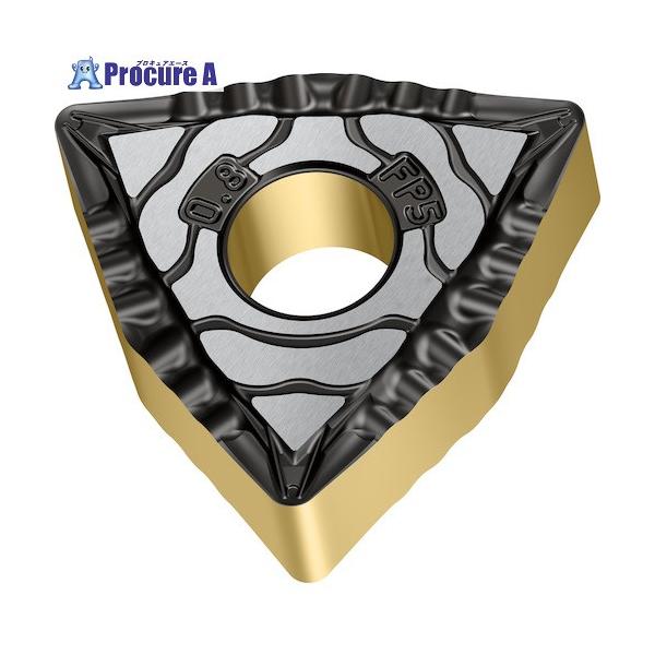 ●適合被削材：鋼●チップ形状：80°トリゴン●切刃長L(mm)：8.687●内接円IC(mm)：12.7●厚さS(mm)：4.76●コーナ半径RE(mm)：0.8●穴径D1(mm)：5.16●主逃げ角AN(°)：0●コーティング：Cerme...