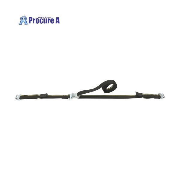 【送料都度見積】●幅(mm)：25●色：黒●サイズ：L●バックル：カム●ベルト幅(mm)：25●間口(mm)：2500●厚さ(mm)：1.3●破断強度(kg)：200●適合棚間口(mm)：2500