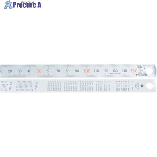 ●全長(mm)：175●幅(mm)：15●厚さ(mm)：0.5●呼び寸法(mm)：150●上段(ピッチ)：1mm●下段(ピッチ)：1mm●測定範囲：0〜150mｍ