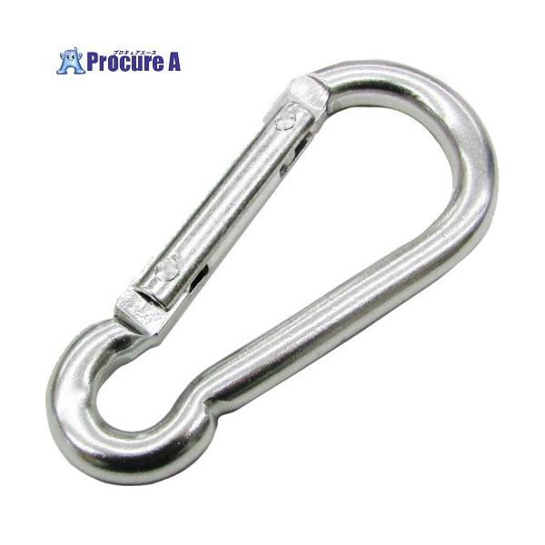 【代引決済不可】【送料都度見積】  ●色：シルバー●使用荷重(kN)：0.10●D(mm)：4.5●L(mm)：50●S(mm)：7●W(mm)：25●d1(mm)：5●d2(mm)：7