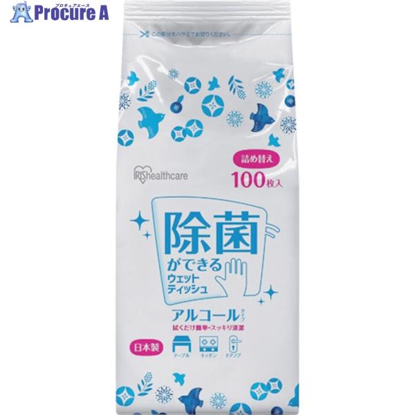 ●シートサイズ(mm)：140×200●ケース入数：12●入数(枚)：100●タイプ：詰替用/アルコール