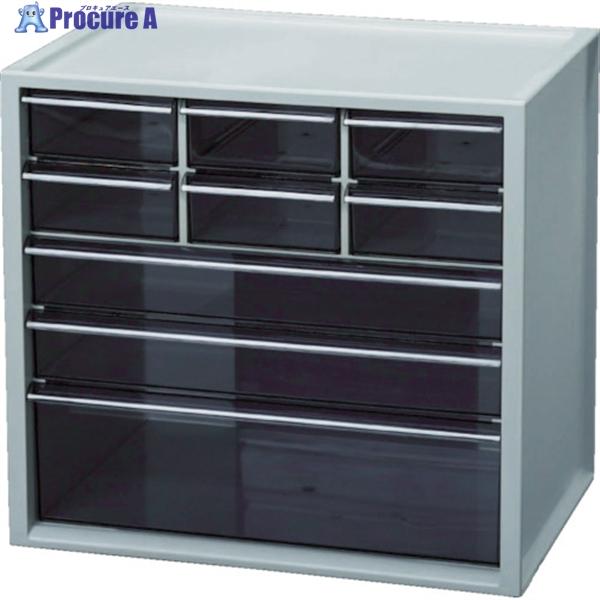 ●間口(mm)：308●奥行(mm)：210●高さ(mm)：290●最大積載量(kg/台)：9.9●色：ホワイト●引出し：9個●収納物の目安：B5サイズまでの書類、筆記用具、小物等