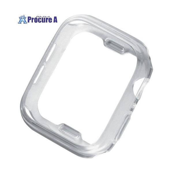【代引決済不可】  ●色：クリア●適合機種：Apple Watch SE、Series 6、5、4 [44mm]