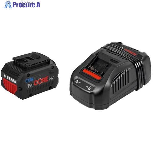 ●種類：8.0Ahバッテリー(ProCORE18V8.0)×1個と充電器(GAL1880CV)×1個●適合機種：ボッシュプロ用18Vバッテリー使用本体●電源(V)：100●電圧(V)：18●容量(Ah)：8.0