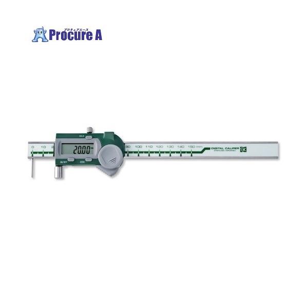 【送料都度見積】●測定範囲(mm)：0-150●最大許容誤差(mm)：±0.03●最小表示(mm)：0.01●デプスバー：無●全長(mm)：235●メーカーコード：00151998●電源：CR2032(テスト用付属)