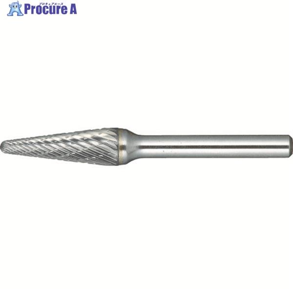 ●形状：テーパー先丸型(コースカット)●刃径(mm)：9.5●刃長(mm)：27●軸径(mm)：6●軸長(mm)：45●最高使用回転数(rpm)：20000●オール超硬/ロー付：ロー付●角度(°)：14