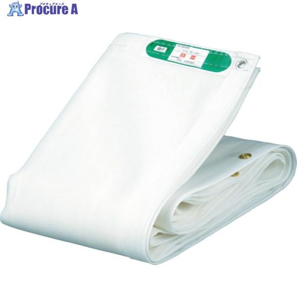 ●色：ホワイト●幅(m)：1.8●長さ(m)：3.6●厚さ(mm)：0.5●ハトメ数(個)：36●ハトメピッチ(cm)：30●引張強度：縦570N/3cm、横630N/3cm●引裂強度：縦230N、横280N