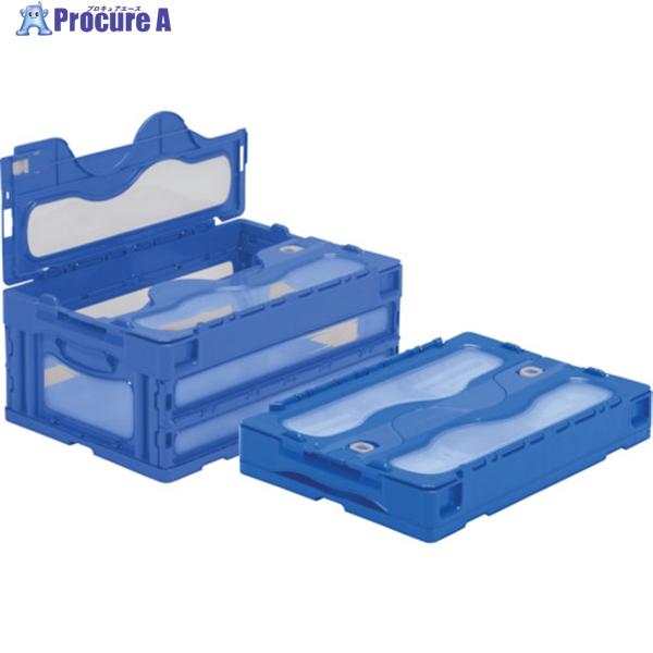 ●容量(L)：33●色：ブルー●外形寸法(mm)間口：530●外形寸法(mm)奥行：366●外形寸法(mm)高さ：230●有効内寸(mm)間口：493●有効内寸(mm)奥行：335●有効内寸(mm)高さ：200●折りたたみ高さ(mm)：95...