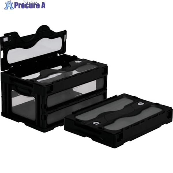 ●容量(L)：41.5●色：ブラック●外形寸法(mm)間口：530●外形寸法(mm)奥行：366●外形寸法(mm)高さ：281●有効内寸(mm)間口：493●有効内寸(mm)奥行：335●有効内寸(mm)高さ：251●折りたたみ高さ(mm)...