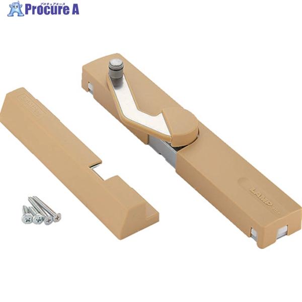 ●適合扉質量(kg)：15〜40●幅(mm)：210●奥行(mm)：33●高さ(mm)：16●色：ライトブラウン●摘要：左吊元用