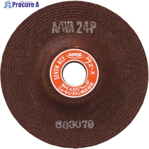 ●粒度(#)：24●砥材：A/WA●硬度：N●外径(mm)：100●厚さ(mm)：6●穴径(mm)：15●最高使用周速度(m/s)：72●最高使用回転数(rpm)：13500