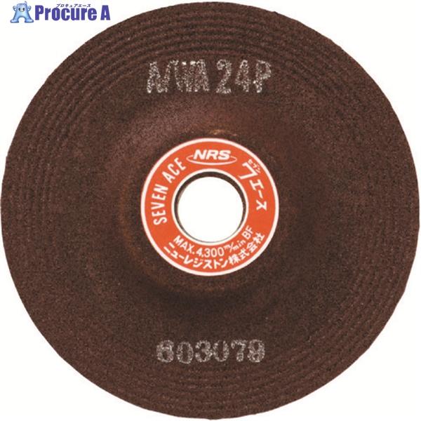 ●粒度(#)：24●砥材：A/WA●硬度：P●外径(mm)：100●厚さ(mm)：6●穴径(mm)：15●最高使用周速度(m/s)：72●最高使用回転数(rpm)：13750