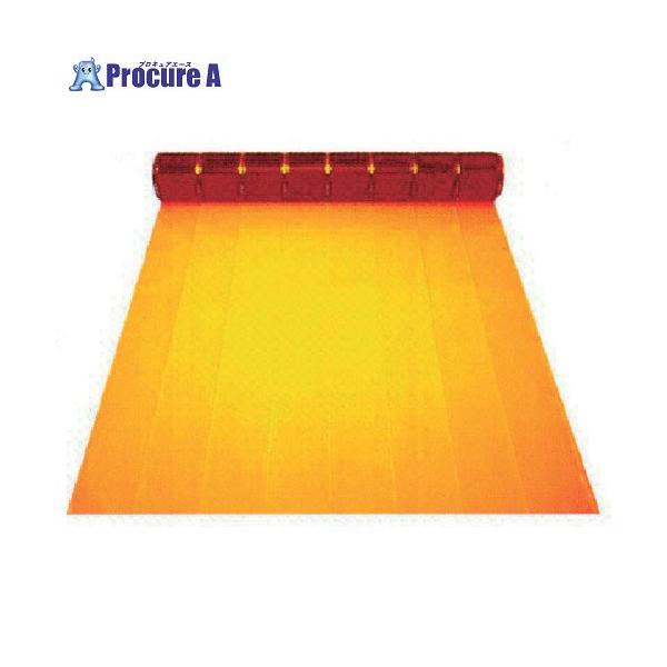 【送料都度見積】 ※車上渡し ●幅(mm)：1180●長さ(m)：12●厚さ(mm)：1.3●色：オレンジ●タイプ：防炎性+防虫