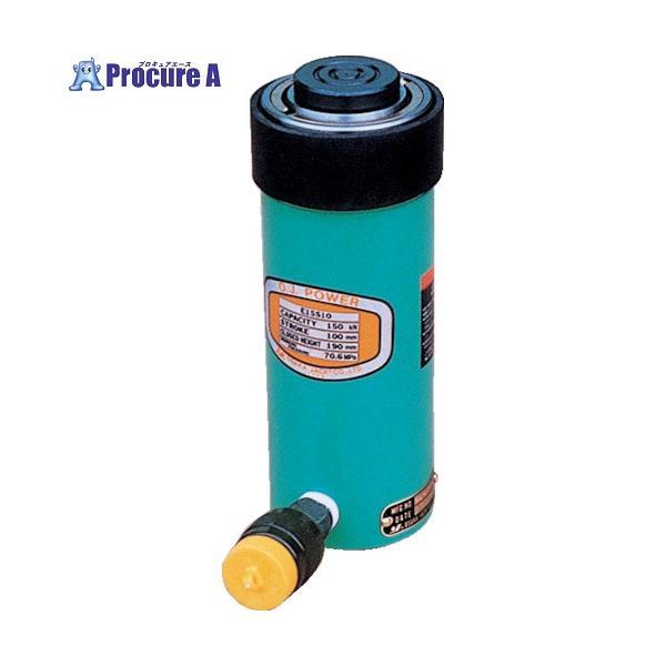 ●揚力(kN)：100●ストローク(mm)：50●最低高(mm)：125●受圧面積(［［ＣＭ２］］)：14.52●必要油量(ml)：73●ロッド径(mm)：38●外径(mm)：57