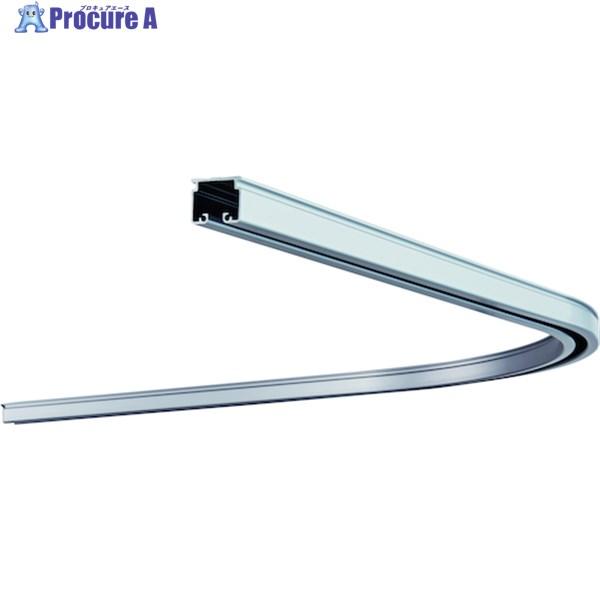 ●色：シルバー●長さ(mm)：800×800●高さ(mm)：23●幅(mm)：30●カーブ半径(mm)：300●品名：Ｄ３０カーブレール　アルミ