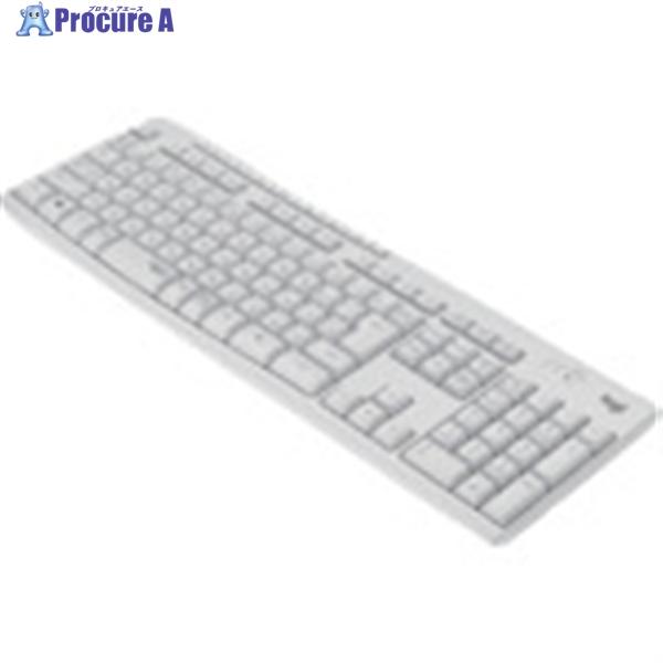 ●色：オフホワイト●幅(mm)：441●奥行(mm)：149●高さ(mm)：18●インターフェース：USB●対応OS：Windows 10・11 以降　、ChromeOS　※USBポートが必要●キーピッチ(mm)：19●キー方式：108キー...
