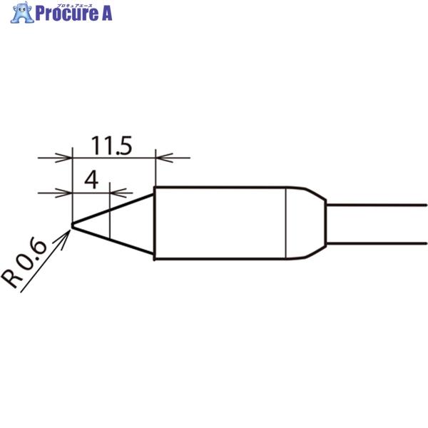 ●適合機種：RX-822、852AS●コテ先名称：R0.6mm●品名：替えこて先
