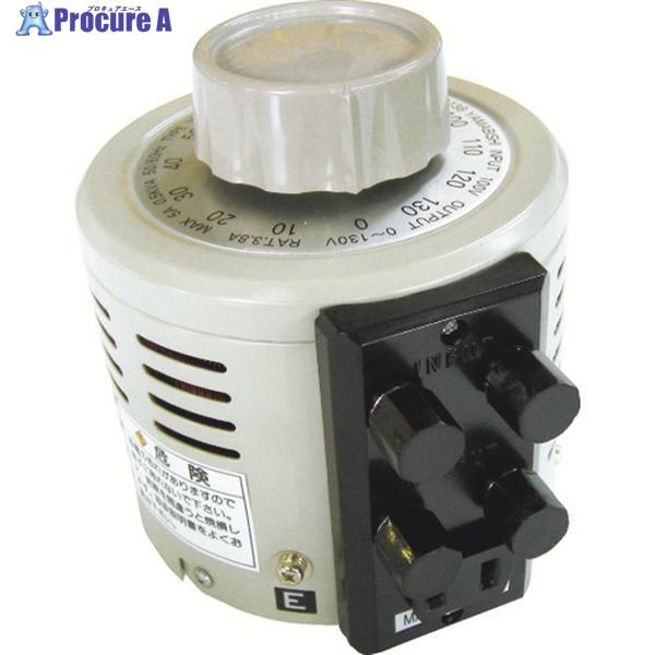 ●入力電圧(V)：100●出力電圧(V)：0〜130●最大電流(A)：5●容量(kVA)：0.5●高さ(mm)：138●径(mm)：116