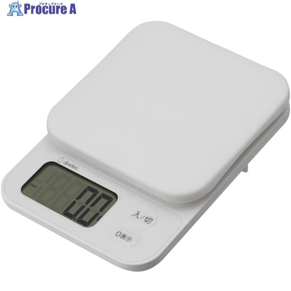 ●秤量(kg)：2●秤量(g)：1●最小表示(g)：1●載皿寸法(mm)：110●電源(V)：単4形乾電池●幅(mm)：110●奥行(mm)：176●高さ(mm)：25●電源：単4形乾電池