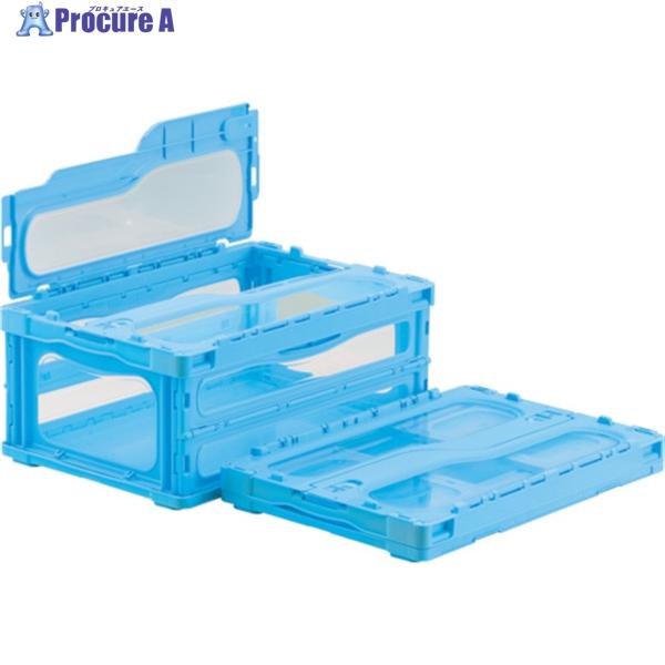 ●容量(L)：34.1●色：ブルー●外形寸法(mm)間口：530●外形寸法(mm)奥行：366●外形寸法(mm)高さ：232●有効内寸(mm)間口：493●有効内寸(mm)奥行：335●有効内寸(mm)高さ：207●折りたたみ高さ(mm)：...