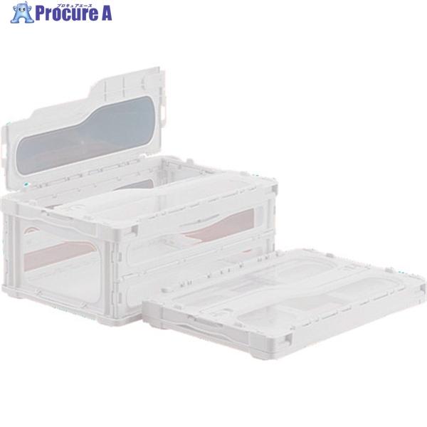 ●容量(L)：34.1●色：ホワイト●外形寸法(mm)間口：530●外形寸法(mm)奥行：366●外形寸法(mm)高さ：232●有効内寸(mm)間口：493●有効内寸(mm)奥行：335●有効内寸(mm)高さ：207●折りたたみ高さ(mm)...