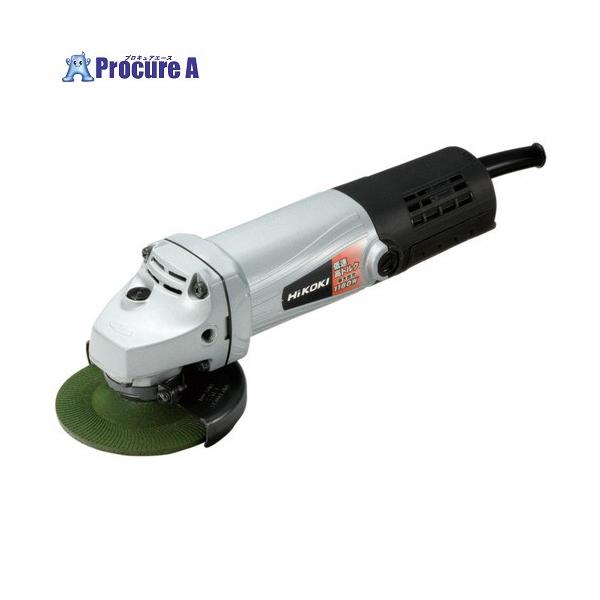 ●無負荷回転数(min［［の−１乗］］)：9500●砥石径(mm)：100●消費電力(W)：760●電源(V)：単相100●コード長さ(m)：2.5●定格電流(A)：8●最大出力(W)：1160●全長(mm)：273.0●全幅(mm)：11...
