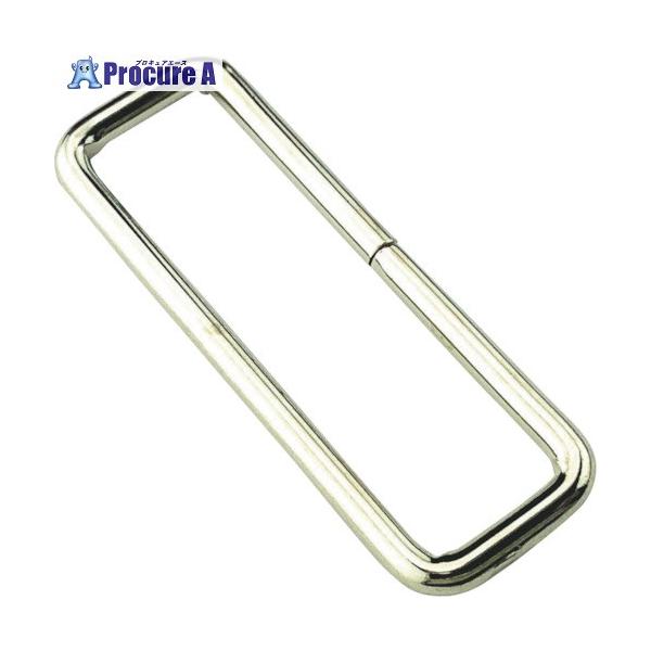 ●色：シルバー●厚さ(mm)：2●袋入数(個)：4●適合ベルト幅(mm)：38●横(mm)：38●縦(mm)：10