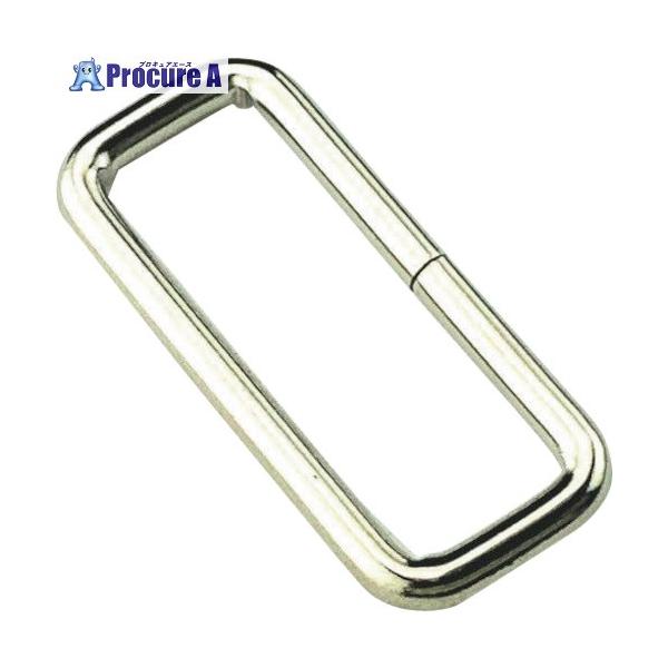 【送料都度見積】●色：シルバー●厚さ(mm)：2●袋入数(個)：4●縦(mm)：7●適合ベルト幅(mm)：20●横(mm)：21