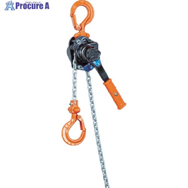 ●定格荷重(t)：0.5●標準揚程(m)：2.0●フック間最小距離(mm)：240●レバー長さ(mm)：180