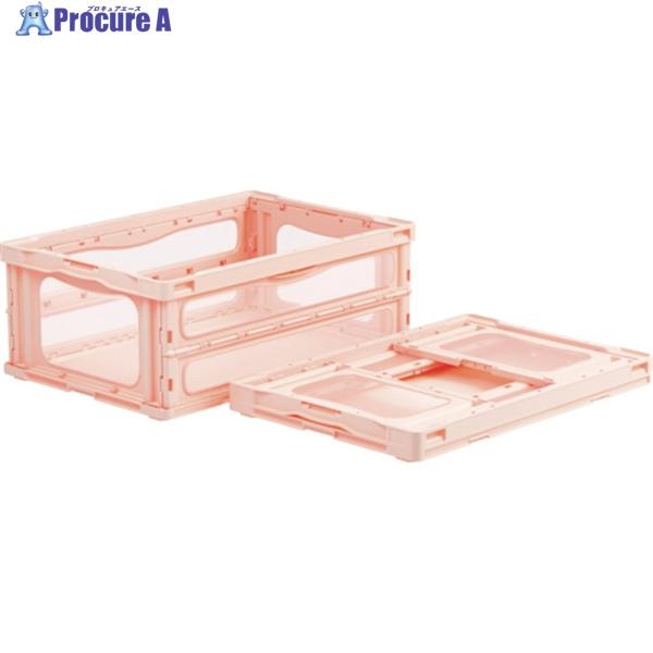 ●容量(L)：58.8●色：ピンク●外形寸法(mm)間口：649●外形寸法(mm)奥行：439●外形寸法(mm)高さ：250●有効内寸(mm)間口：600●有効内寸(mm)奥行：405●有効内寸(mm)高さ：234●折りたたみ高さ(mm)：...