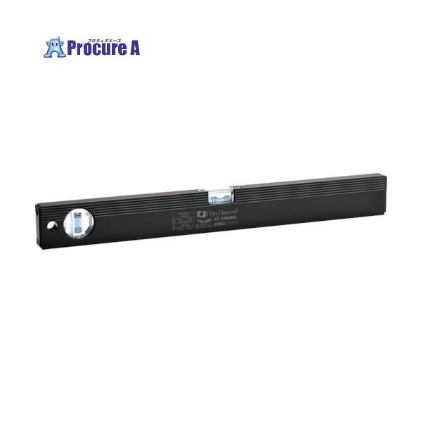 ●長さ(mm)：450●高さ(mm)：51●厚さ(mm)：19.5●マグネット：2ヵ所●本体色：ブラック●気泡管色：ブルー●精度：±1.00mm/m=±0.0573°●感度：0.35mm/m＝0.0201°