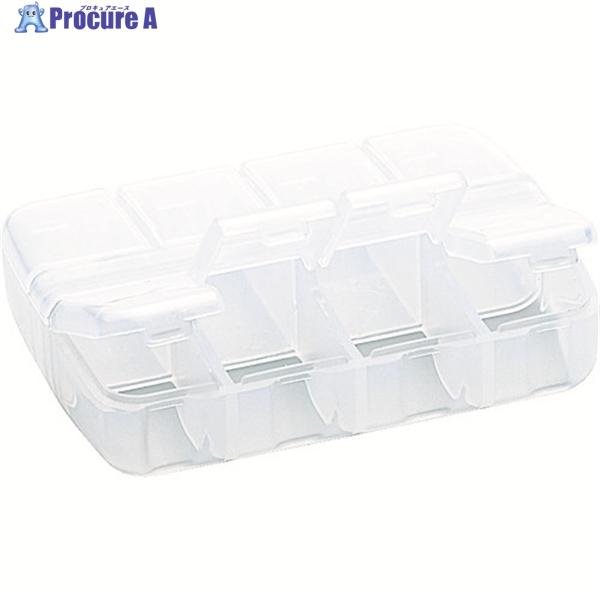 ●色：クリア●外形寸法(mm)間口：90●外形寸法(mm)奥行：67●外形寸法(mm)高さ：23●有効内寸(mm)間口：74●有効内寸(mm)奥行：56●有効内寸(mm)高さ：16●コマ数：8