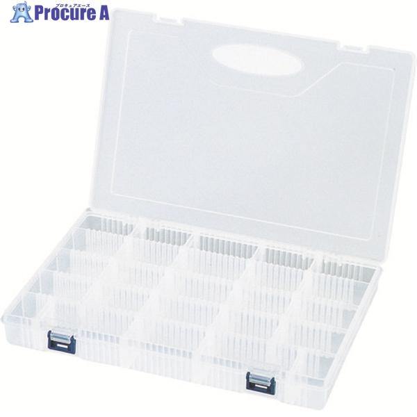 ●色：クリア●外形寸法(mm)間口：300●外形寸法(mm)奥行：206●外形寸法(mm)高さ：39●有効内寸(mm)間口：288●有効内寸(mm)奥行：165●有効内寸(mm)高さ：34●仕切板(枚)：20●タイプ：ディープ