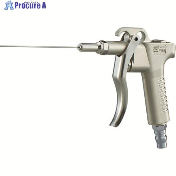 ●ノズル長(mm)：95●ノズル口径(mm)：1●ノズル取付口：G1/8●エア取付口：G1/4●全長(mm)：215