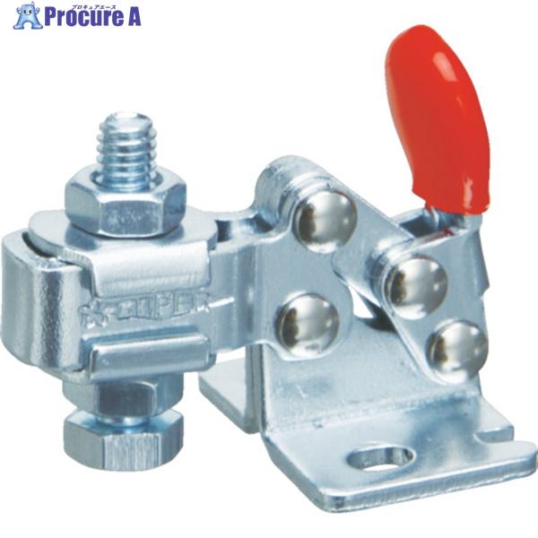 ●全長(mm)：26●締圧力(kN)：0.2●付属ボルト径：M4×20●クランプアーム移動角度(°)：50●ハンドル操作角度(°)：80●製品刻印：TDS10F●締付力(kN)：0.2