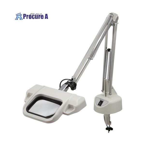 ●倍率(倍)：3.5●レンズ寸法(mm)：144×108●アーム長さ(mm)：750●クランプ幅(mm)：15〜60●消費電力(W)：27●光源：27Wコンパクト形蛍光灯(FPL27)●電源(V)：AC100V(50/60HzAプラグ)●幅...