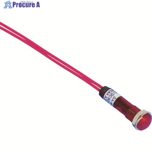 ●レンズ色：赤●発光色：赤●定格電圧(V)：AC/DC100(90〜132)●定格電流(mA)：1.0〜2.5●内蔵LEDランプ：チップLED