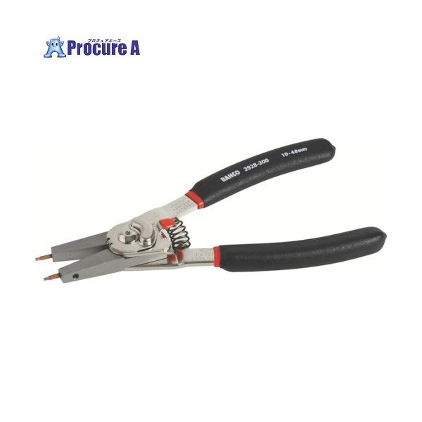 ●リング使用範囲(mm)：穴リング10〜51、軸リング7〜51●爪先端径(mm)：0.9、1.2、1.8●全長(mm)：200●爪形状：直爪、曲爪●モデル：軸用●ラチェット機能：無