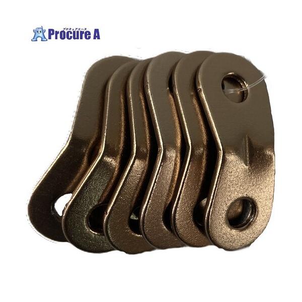 【送料都度見積】●色：ブロンズ●適合ロープ径(mm)：4〜5●c/s入数：500●奥行(mm)：10●幅(mm)：75●規格サイズ：φ4.0〜5.0mm用●高さ(mm)：130