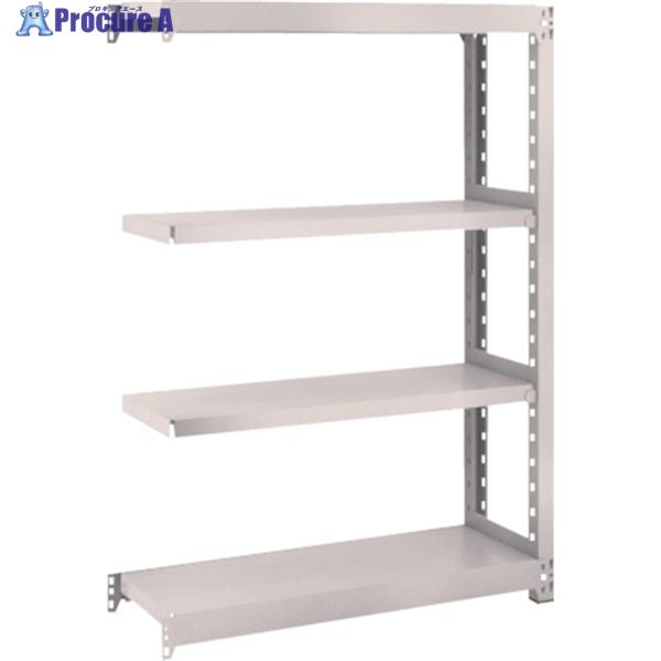 ●間口(mm)：860●奥行(mm)：309●高さ(mm)：1207●有効間口(mm)：816●色：ネオグレー●棚段数(段)：4●均等積載量(kg/段)：200●最大積載量(kg/台)：1500●棚板調整ピッチ(mm)：25●タイプ：連結型...