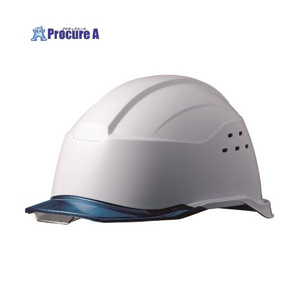 ※個人宅様送り不可 ●帽体色：ホワイト●バイザー色：ブルー●シールド色：クリア●頭囲(cm)：52.5〜63●衝撃吸収ライナー有無：有●通気孔有無：有り●飛来・落下物用