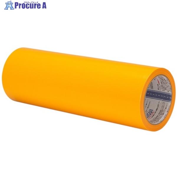 ●色：マンゴー●幅(mm)：300●長さ(m)：25●厚さ(mm)：0.127●テープカット条件：手で切断可能●粘着力(N/10mm)：3.3●粘着力(N/25mm)：8.25●紙管サイズ(mm)：76