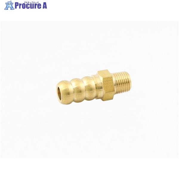 ●接続口径D：R1/8●接続口径(タケノコ外径)(mm)：11.0●六角対辺(mm)：12●使用流体：水・空気・油●タイプ：ホースニップル●六角対辺(mm)本体：12●最高使用圧力(MPa)：3.45