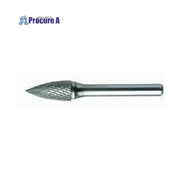 【送料都度見積】●形状：トンガリ型(マスターカット)●刃径(mm)：9.5●刃長(mm)：17●軸径(mm)：6●軸長(mm)：45●オール超硬/ロー付：ロー付●最高使用回転数：20000
