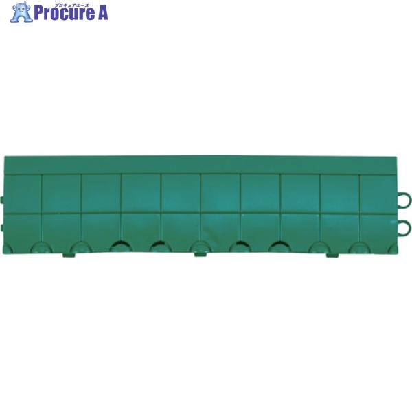 ●色：グリーン●幅(mm)：75●長さ(m)：0.3●厚さ(mm)：17.5●表面抵抗値(Ω)：2×10［［の８乗］］●タイプ：中ふちオス●高さ(mm)：17.5●長さ(mm)：300