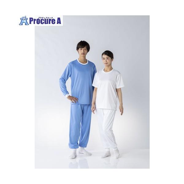 【送料都度見積】●色：ブルー●サイズ：4L●ウエスト(cm)：82〜110●股下(cm)：82●スラックス丈(cm)：113●クリーンパック有無：無し