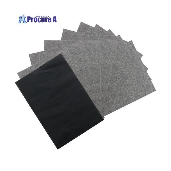 【送料都度見積】●奥行(mm)：250●高さ(mm)：0●品名：カーボン紙 10枚組 360x250mm
